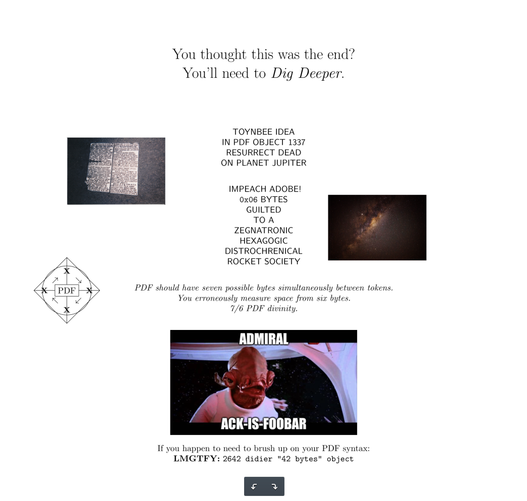 PDF analysis – Mallux